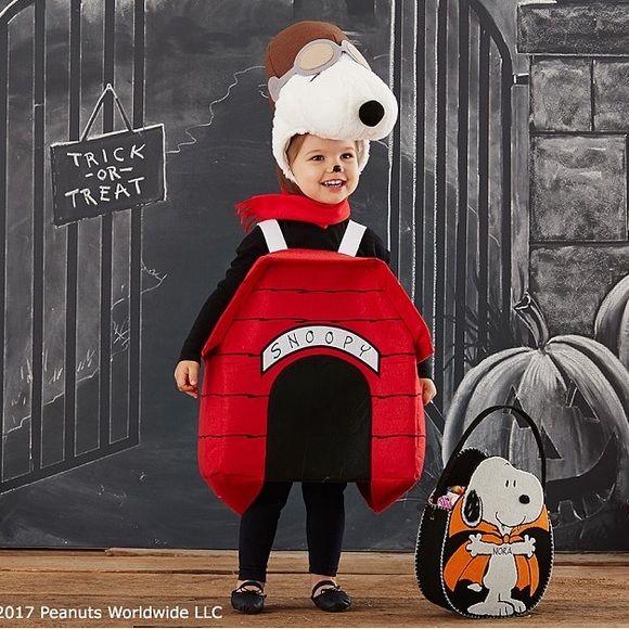 Pottery Barn Kids | Costumes | Pottery Barn Kids Snoopy Red Costume ...
